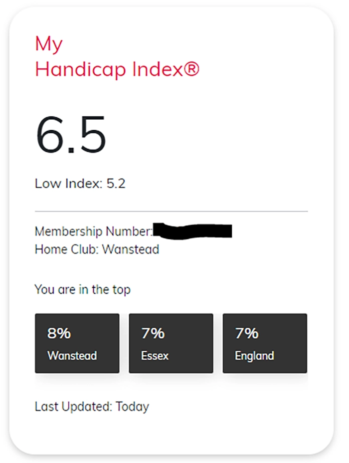 How to upload your handicap certificate