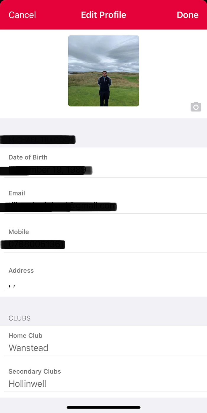 How to upload your handicap certificate